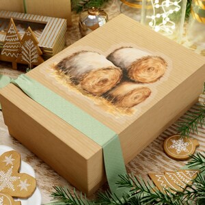 Rustic Haystack Sticker, Farm Theme Decal, Country Life Vinyl Sticker ...