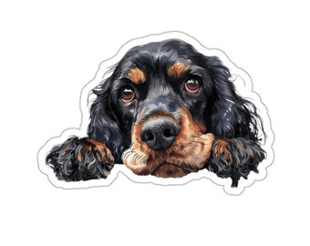 Cute English Cocker Spaniel Sticker Kawaii English Cocker Spaniel ...