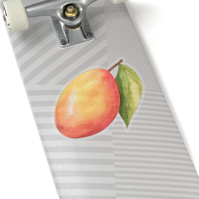 Watercolor Mango Sticker, Fruit Decal – Waterproof Vinyl for Kitchen ...
