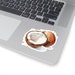 Watercolor Coconut Sticker, Tropical Hawaii Summer Fruit Waterproof ...