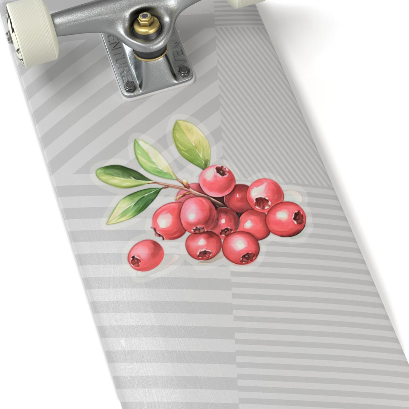 Cranberry Sticker Merry Christmas Sticker Holiday Berry Vinyl Sticker ...