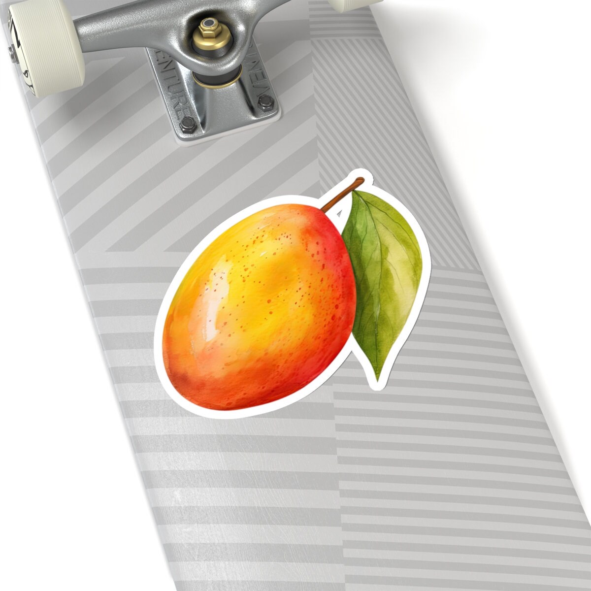 Watercolor Mango Sticker, Fruit Decal – Waterproof Vinyl for Kitchen ...