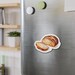 Watercolor Bread Loaf Magnet, Kitchen Decor, Fridge Magnets, Foodie ...