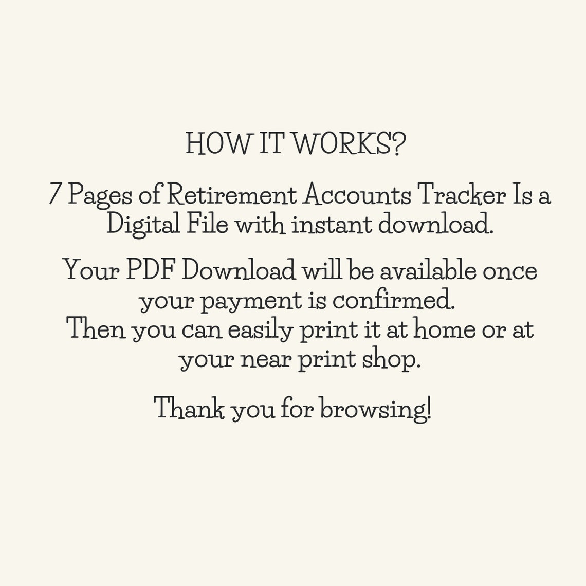 Retirement Accounts, 401(k) Tracker, IRA Tracker, Roth IRA Tracker ...