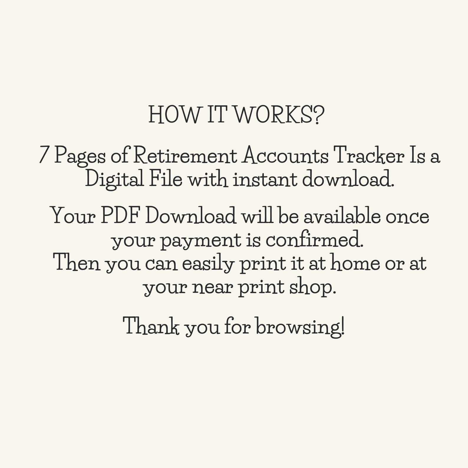 Retirement Accounts, 401(k) Tracker, IRA Tracker, Roth IRA Tracker ...