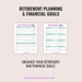 Retirement Planner, Printable Planner, Financial Planner, Retirement ...