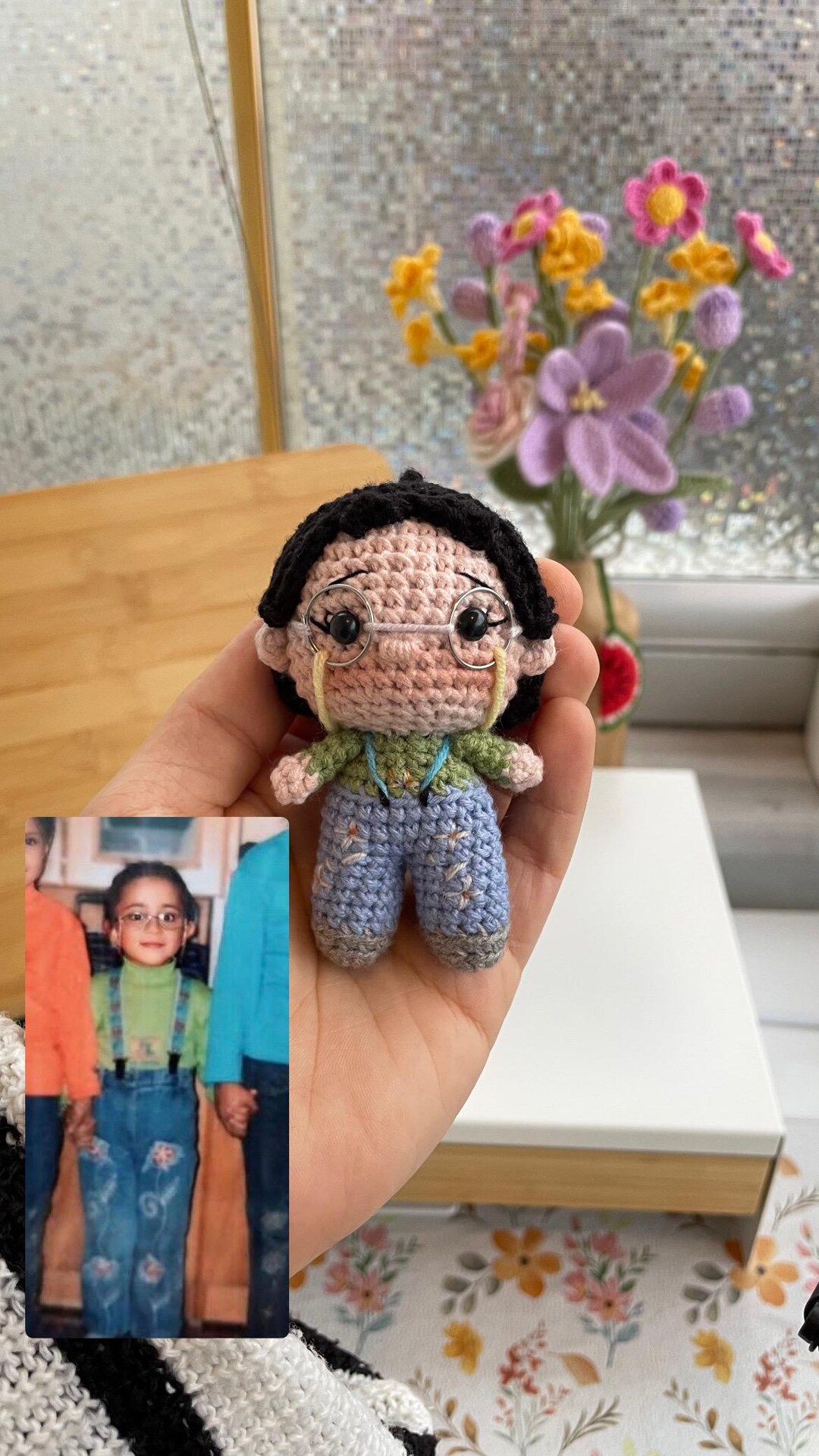 Personalized Doll, Handmade Custom Doll, Selfie Doll, Amigurumi ...