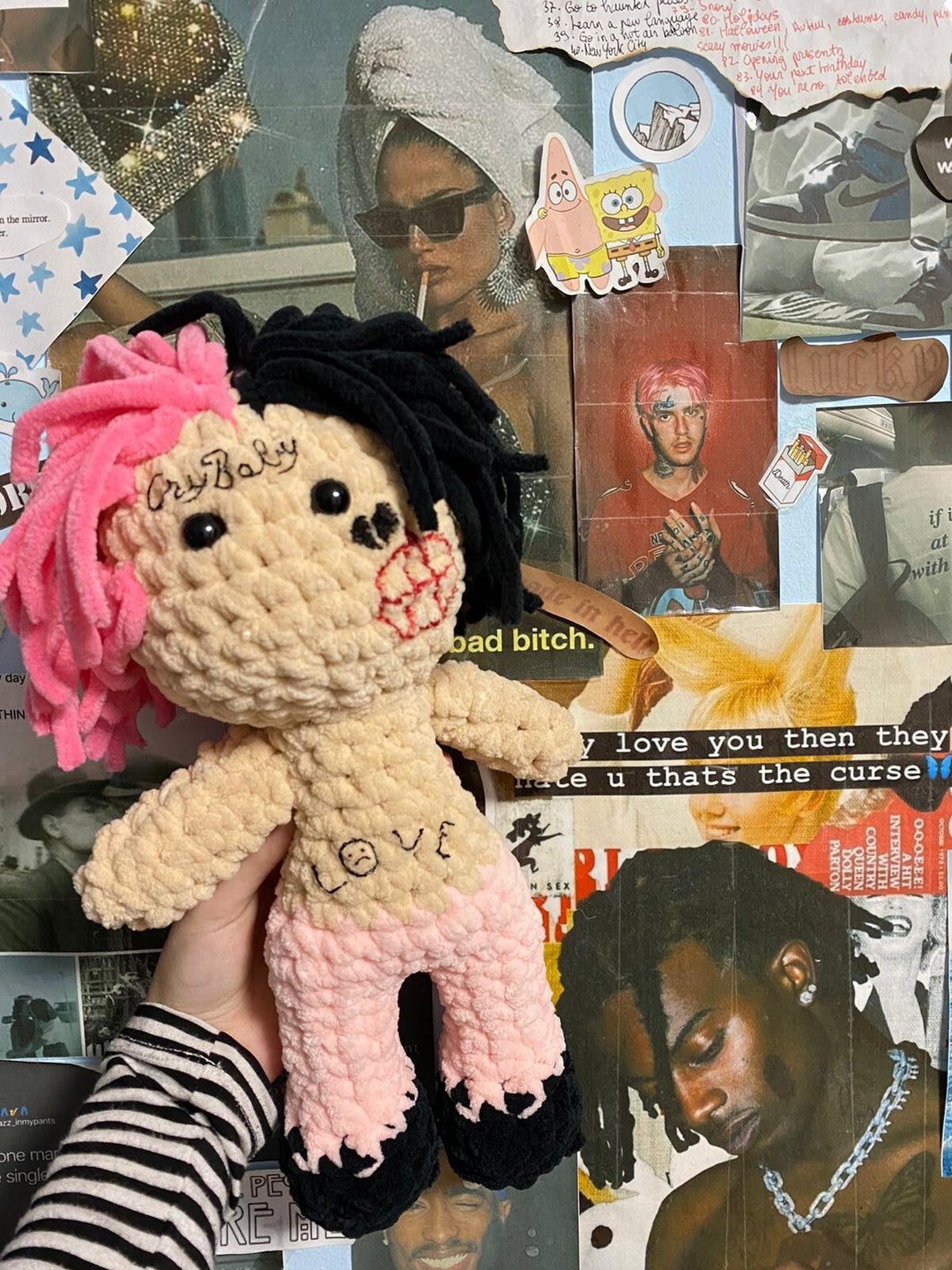 Crochet LIL PEEP Plushie - Etsy