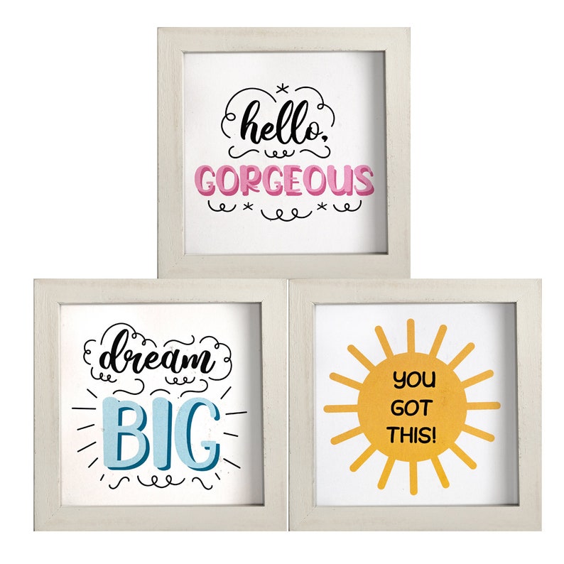 40 Interchangeable Designs 3 Wooden Frames for Home Décor - Etsy