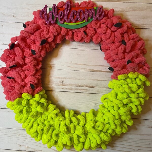 Spring Yarn Wreath - Etsy