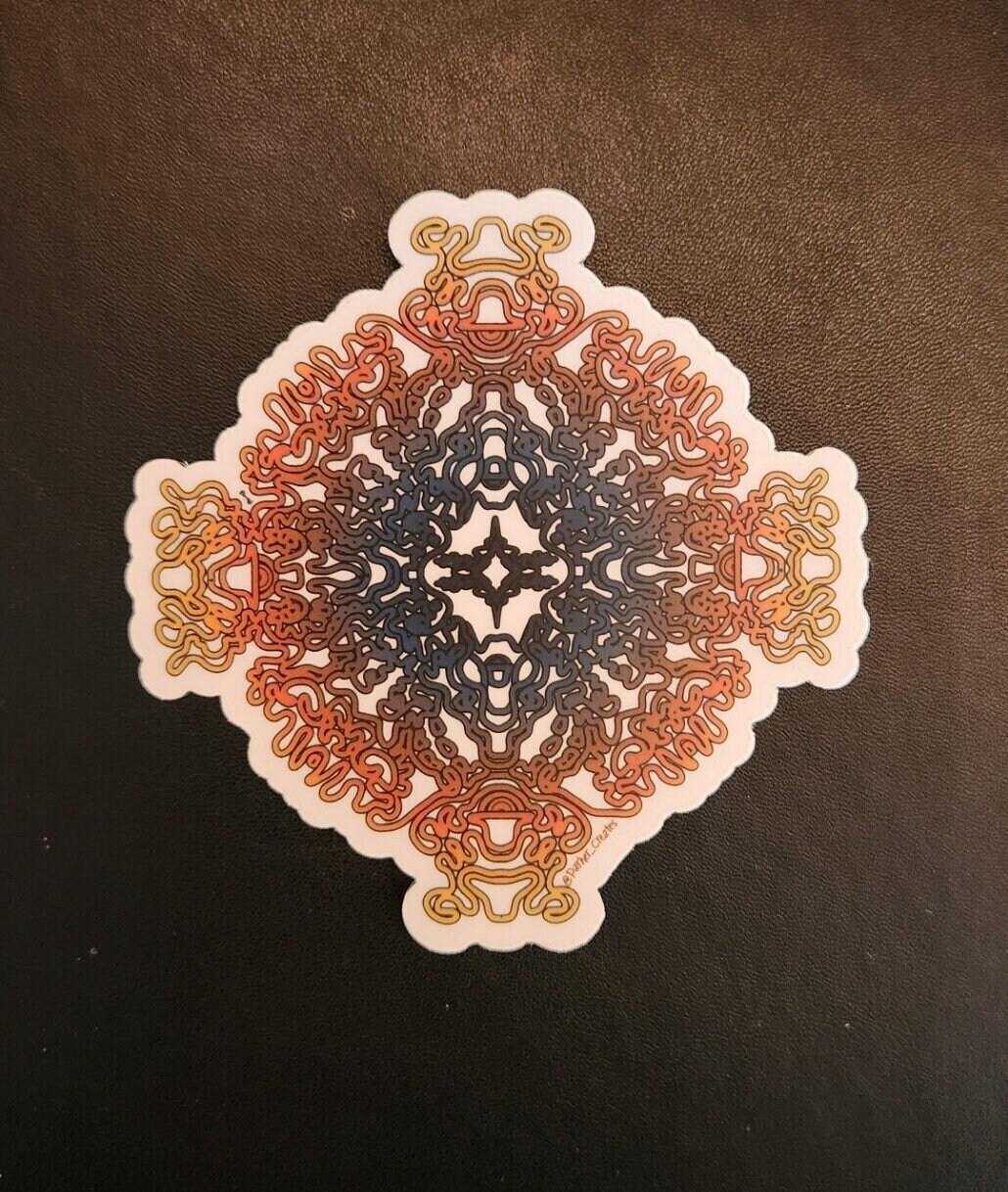 Ferromagnetic Entity Transparent Sticker - Etsy