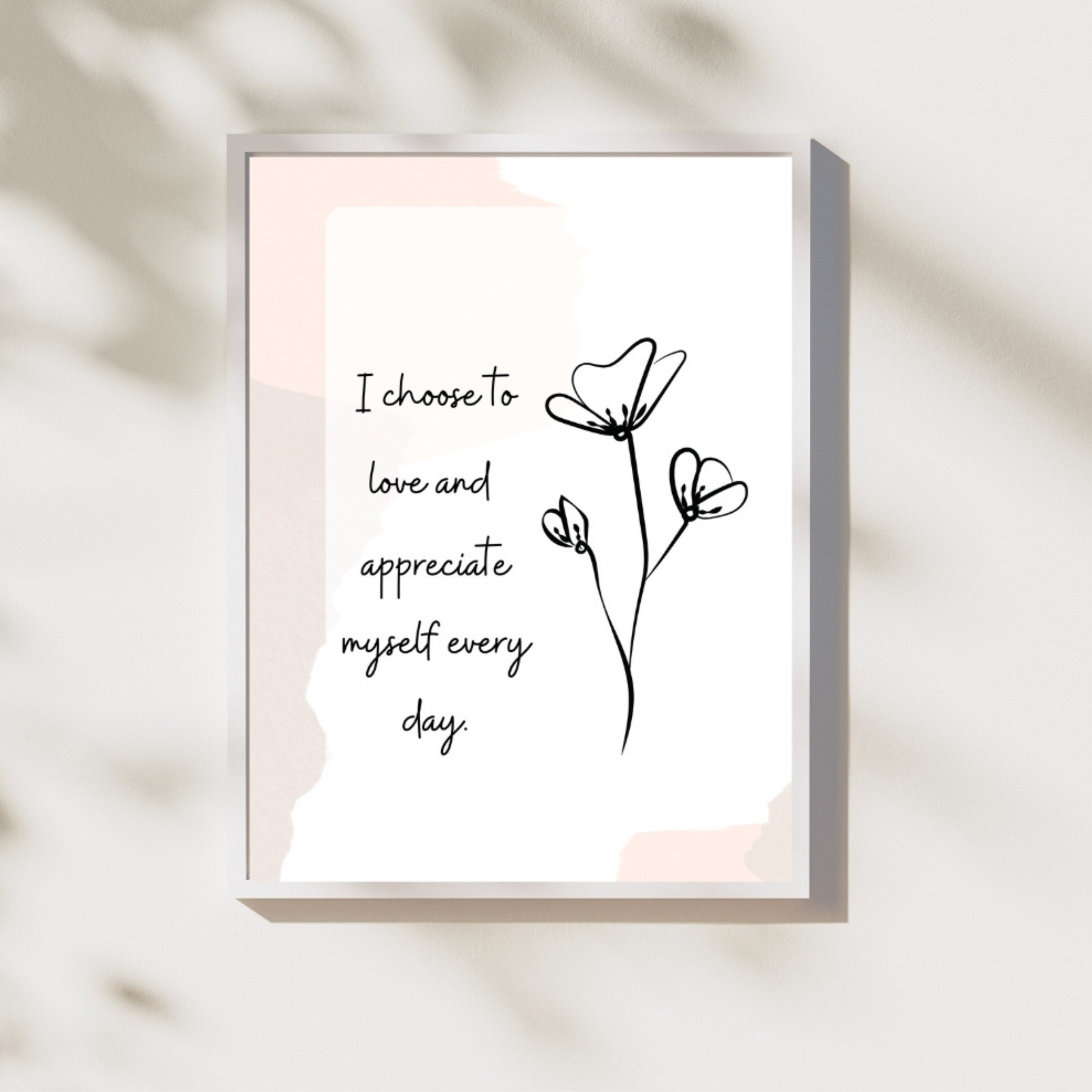 Affirmations Wall Art | Neutral Wall Art | Daily Affirmations Printable ...