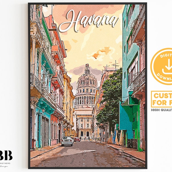 Havana Poster Printable - Etsy