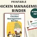Printable Chicken Management Binder | Instant Download | 8.5x11 PDF ...