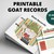 Printable Goat Records Page | Instant Download | 8.5x11 PDF| Homestead ...