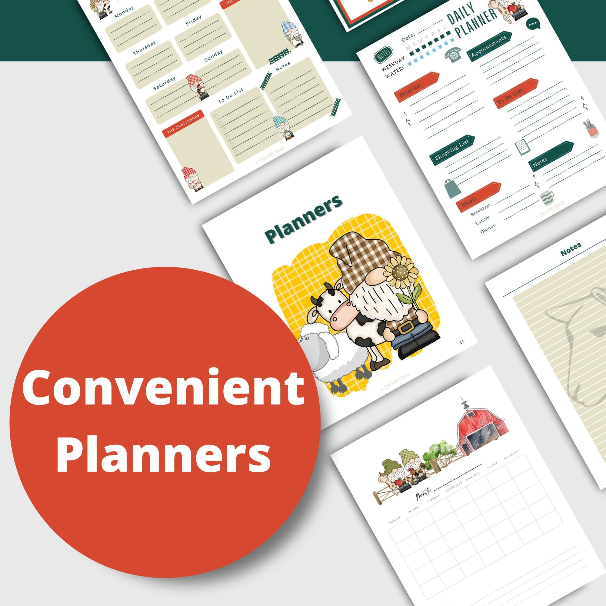 Printable Sheep Management Binder | Instant Download | 8.5x11 PDF ...