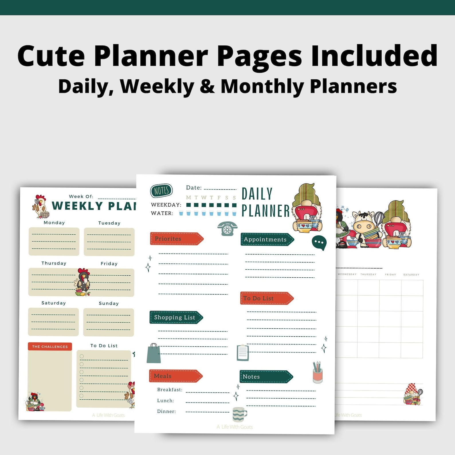 Printable Sheep Management Binder | Instant Download | 8.5x11 PDF ...