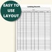 Printable Lambing Records Page | Instant Download | 8.5x11 PDF ...