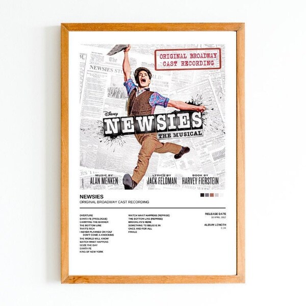 Newsies - Etsy