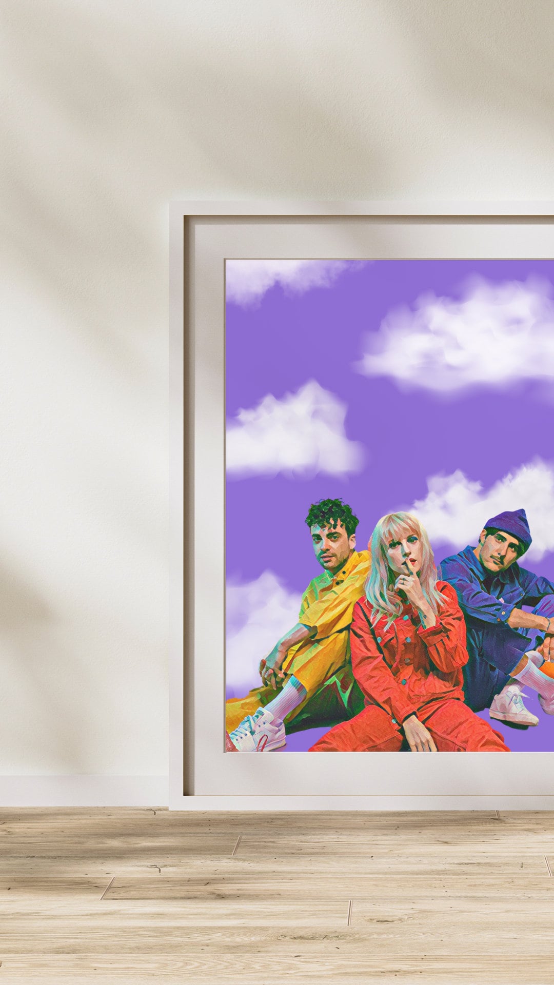 HARD TIMES Poster | Paramore Print | After Laughter Digital Printable ...