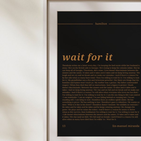 Hamilton Posters - Etsy