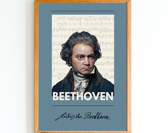 Composer Poster - Etsy