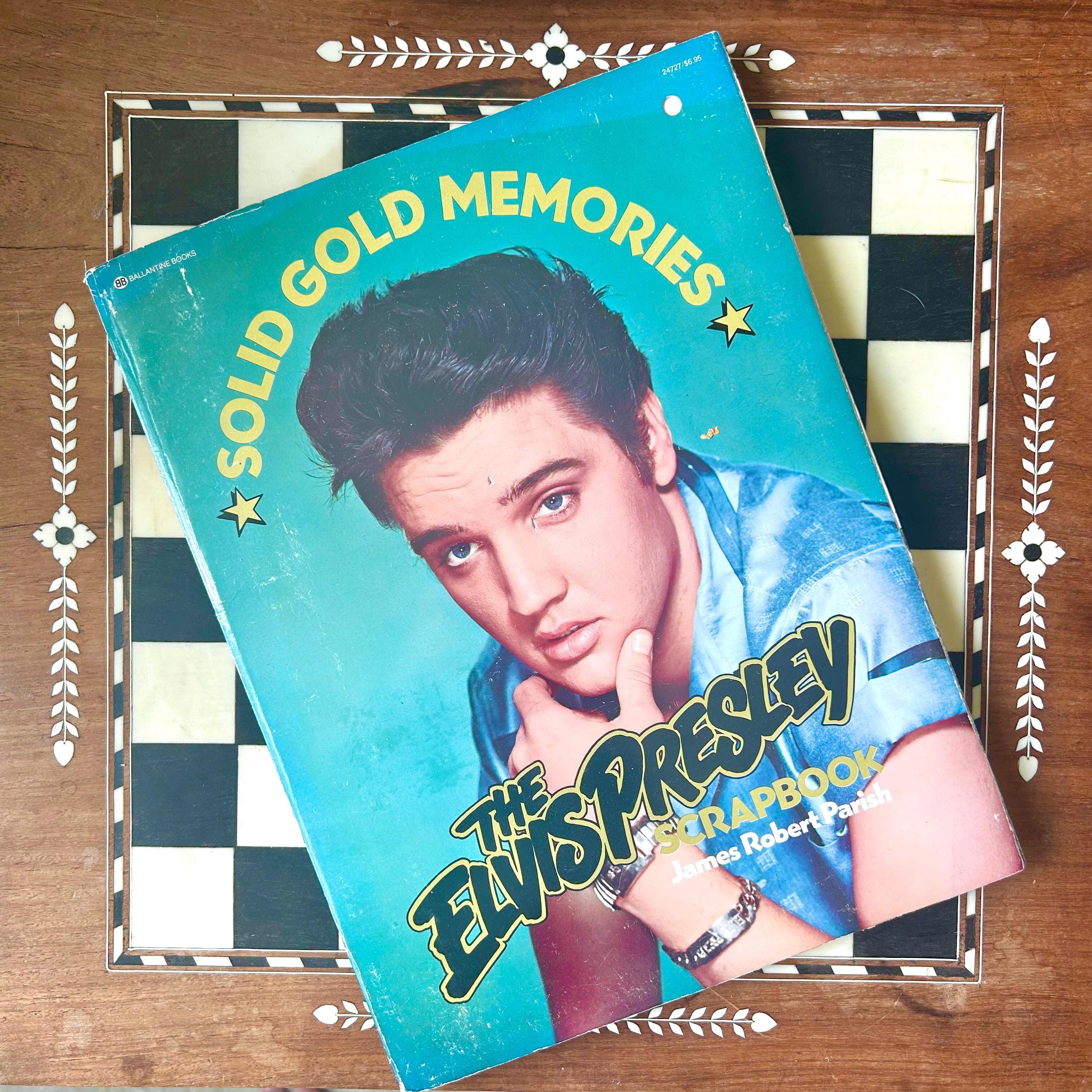 Vintage Solid Gold Memories - the Elvis Presley Scrapbook - Etsy
