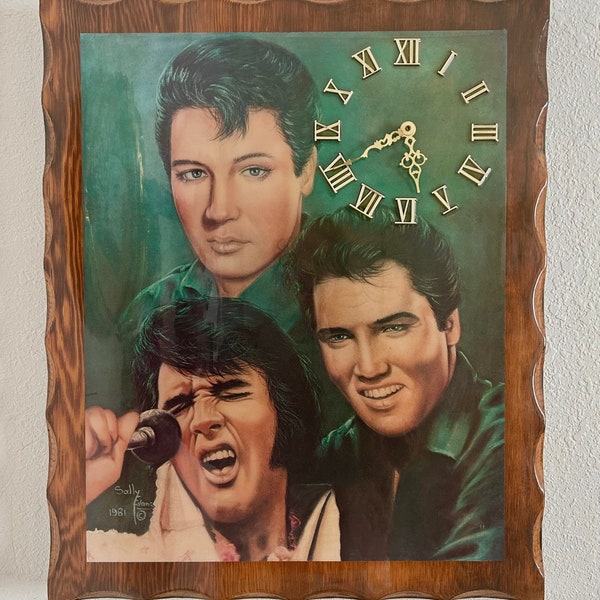 Elvis Clock - Etsy