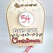 Large Christmas Countdown Sign With Easel and Marker |santa Countdown ...