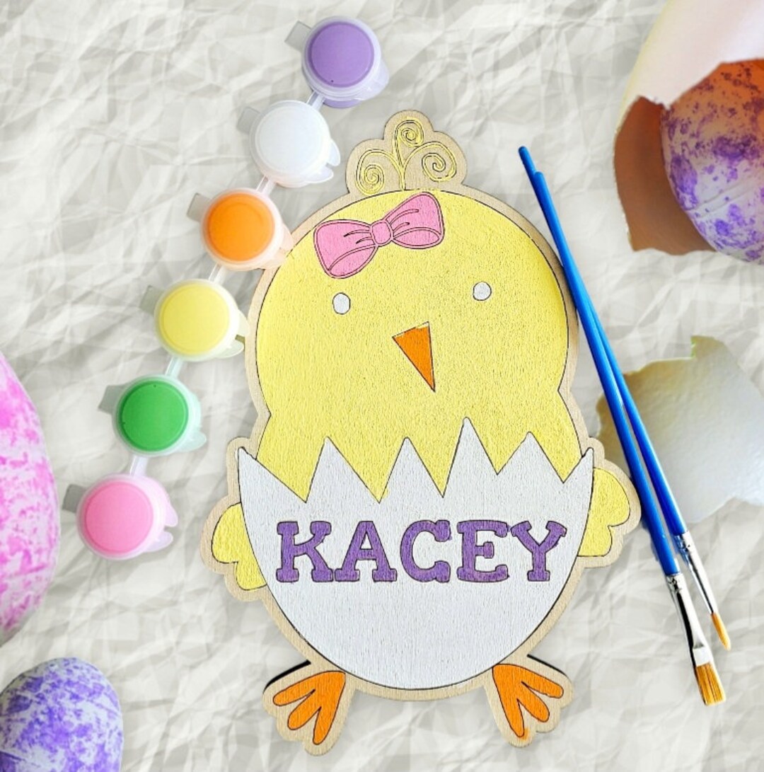Easter Paint Kit DIY Craft| Easter Basket Stuffers for Girls and Boys ...