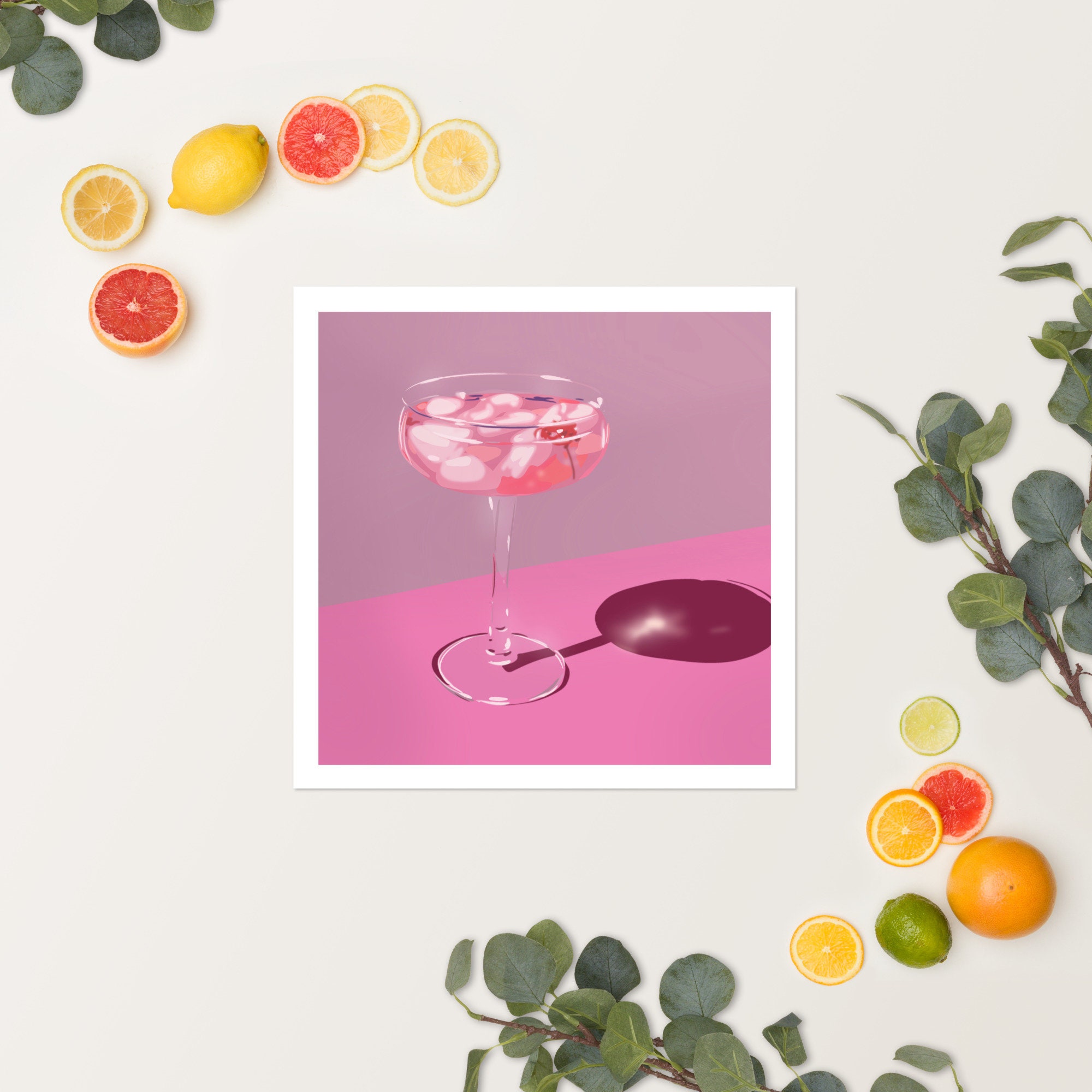 CHERRY JULEP Art Print - Etsy