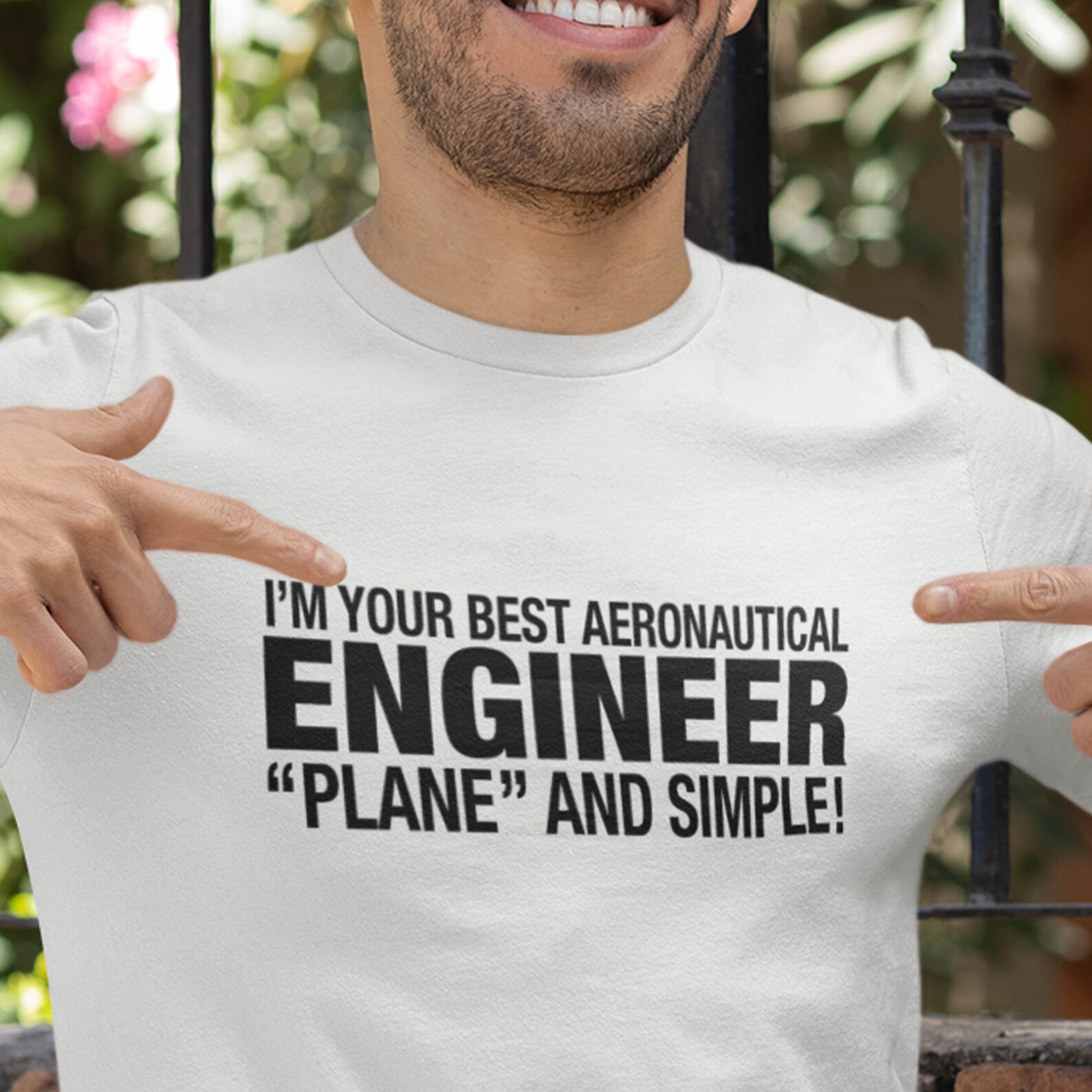 Funny Engineer T-shirt plane and Simple, Graduation Gift, Teacher ...