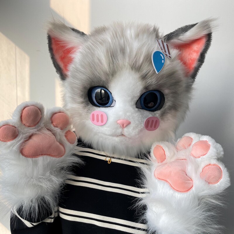 Cat Fursuit Head - Etsy