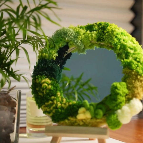 Moss Mirror - Etsy