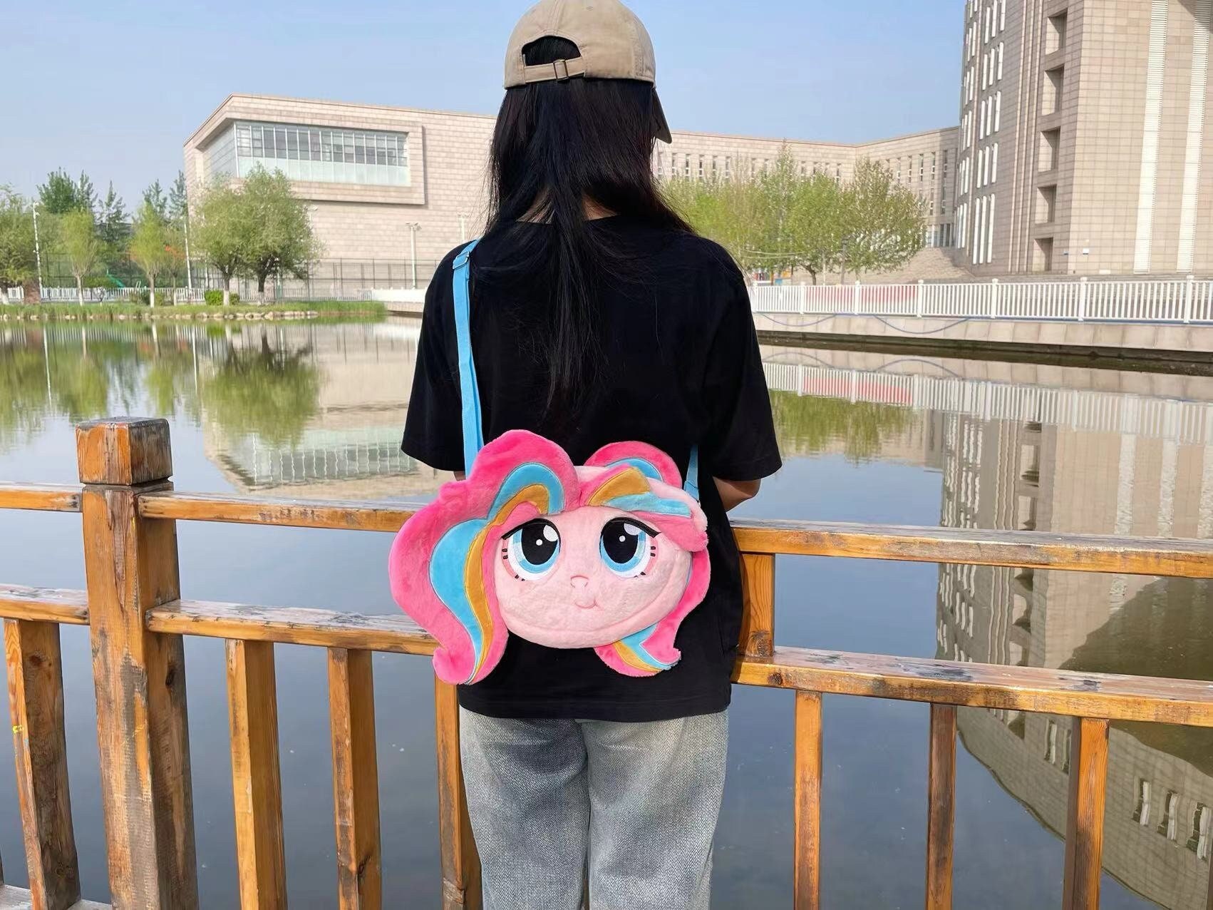My Little Pony Pinkie Pie Plush Bag My Little Pony Style Plush Shoulder ...