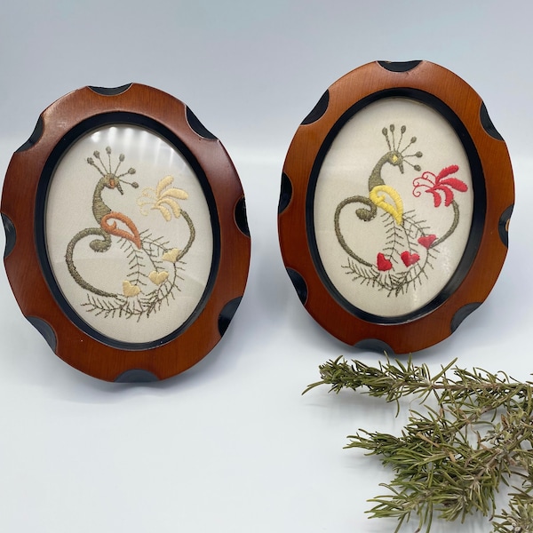 Embroidered Picture Frames - Etsy