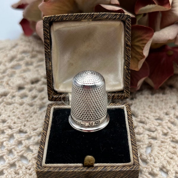 Antique Thimble - Etsy
