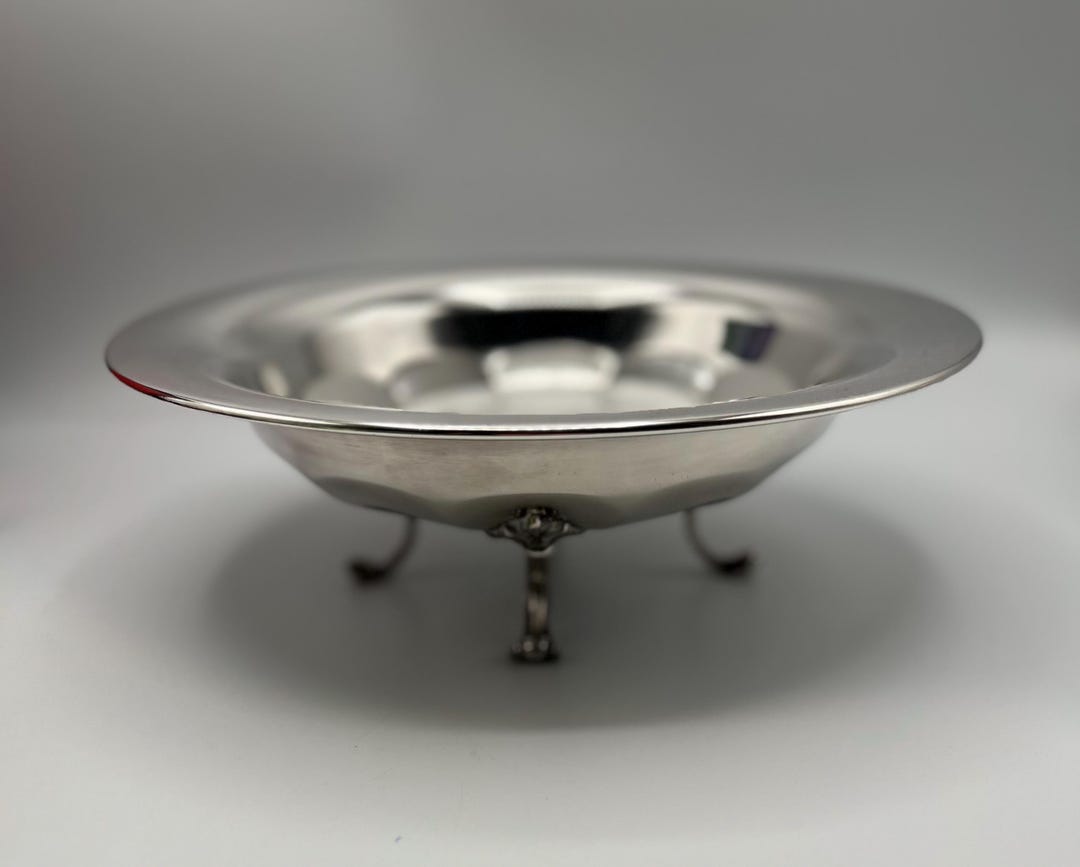 Vintage HARRODS Silver Plated Large Bon Bon Dish - Articulating ...