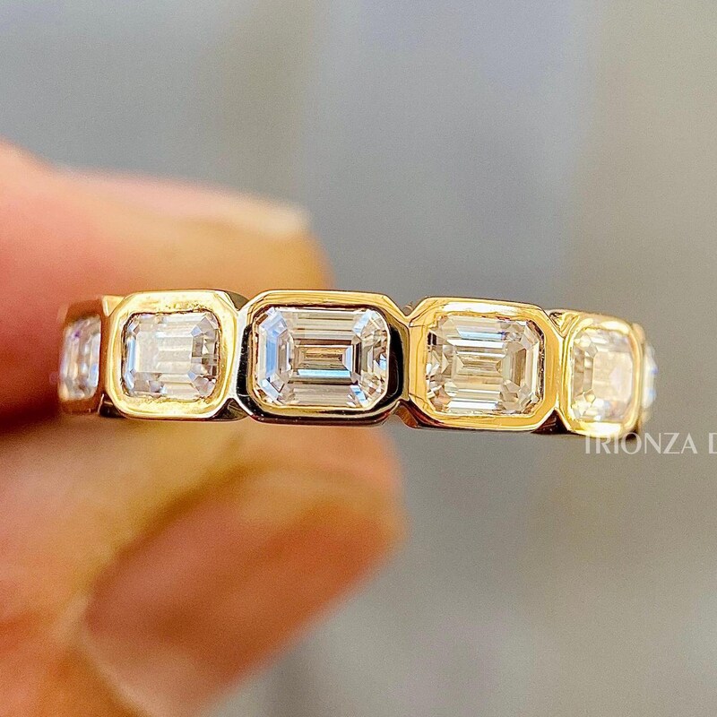 Wedding Bands East West - Etsy