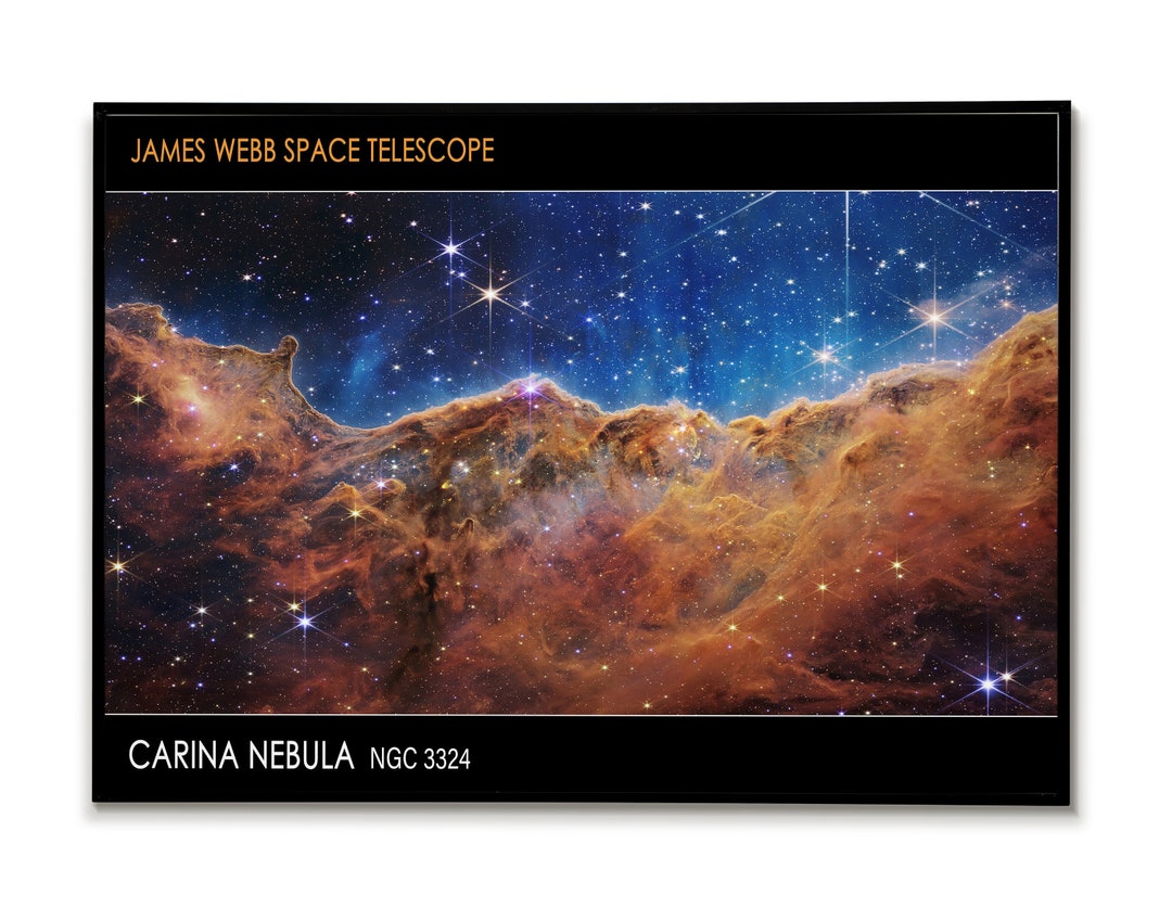 Nebula Poster, Space Poster, Digital Prints, James Webb Space Telescope ...