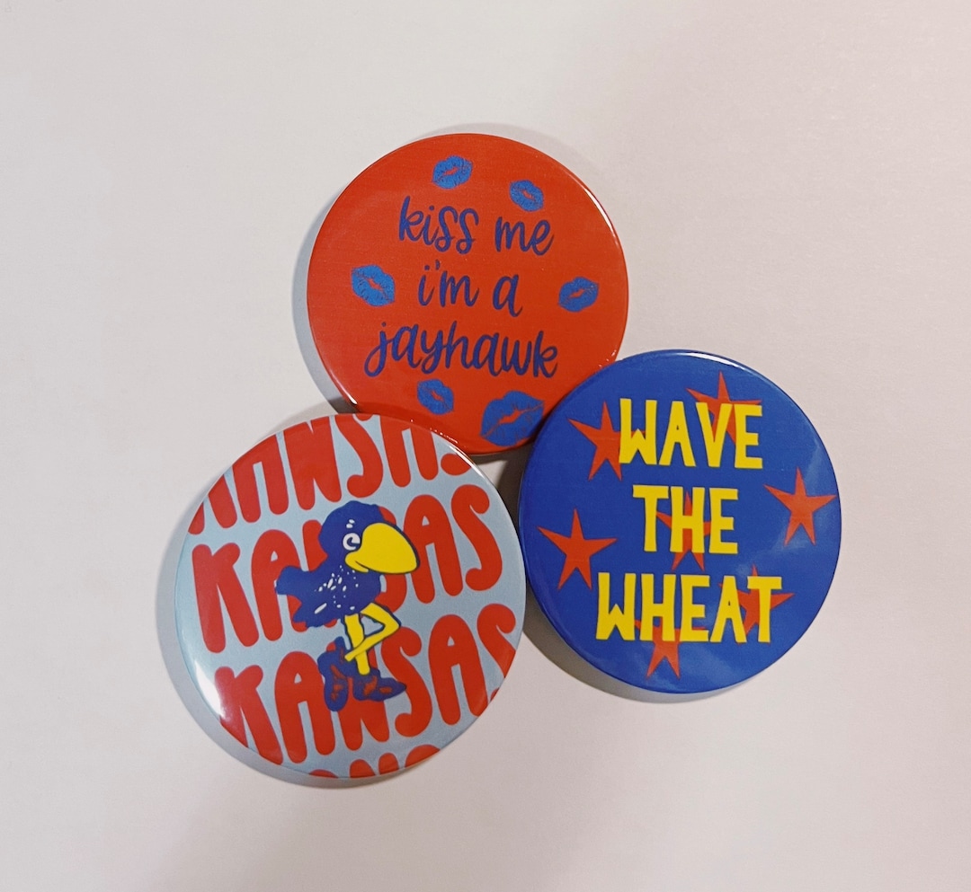 KU Buttons - Etsy
