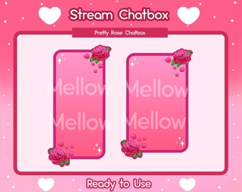Frog Chat Box for Twitch, Custom Stream Overlay, Cute Aesthetic, Stream ...