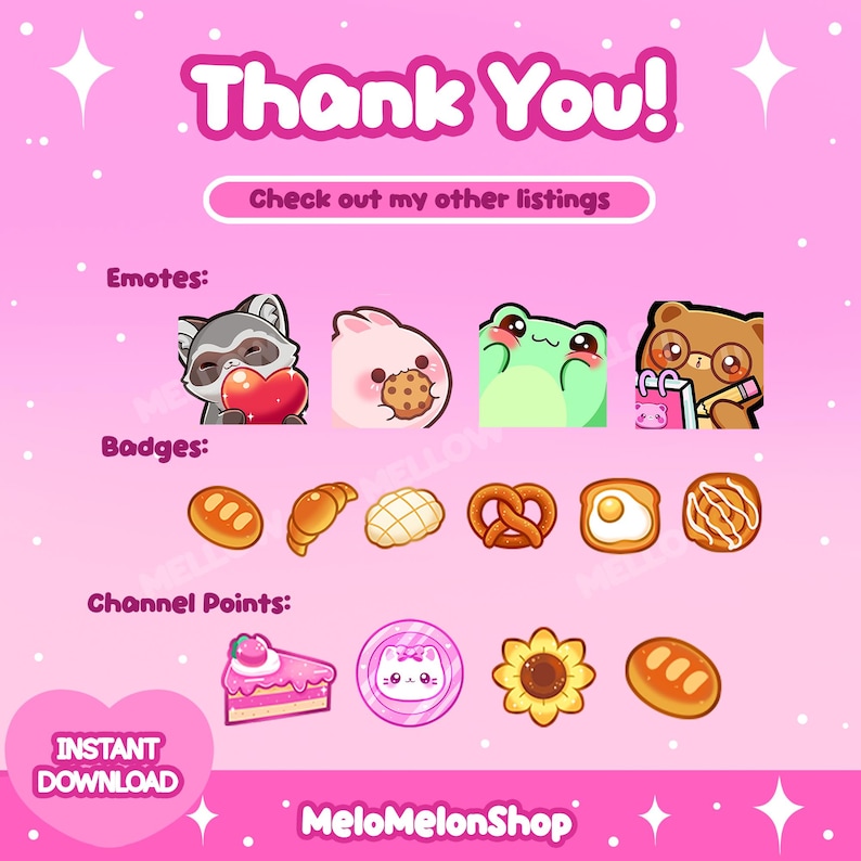 Animated Bunny Emote, Cute Mochi, Clap Emote, Twitch Rabbit, Animation ...