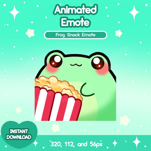 Twitch Snack Animated - Etsy