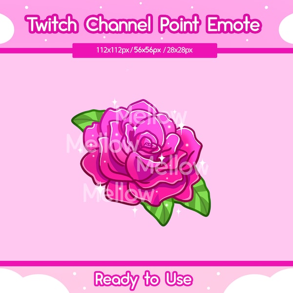Twitch Floral Emotes - Etsy UK