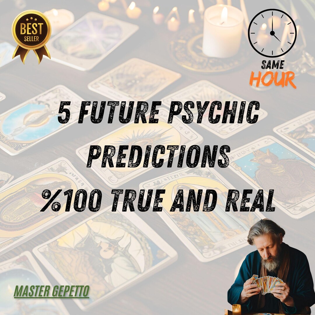 Detailed 5 Future Predictions: Same-day Psychic Insights, Future ...