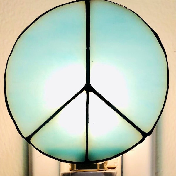 Lighted Peace Sign - Etsy