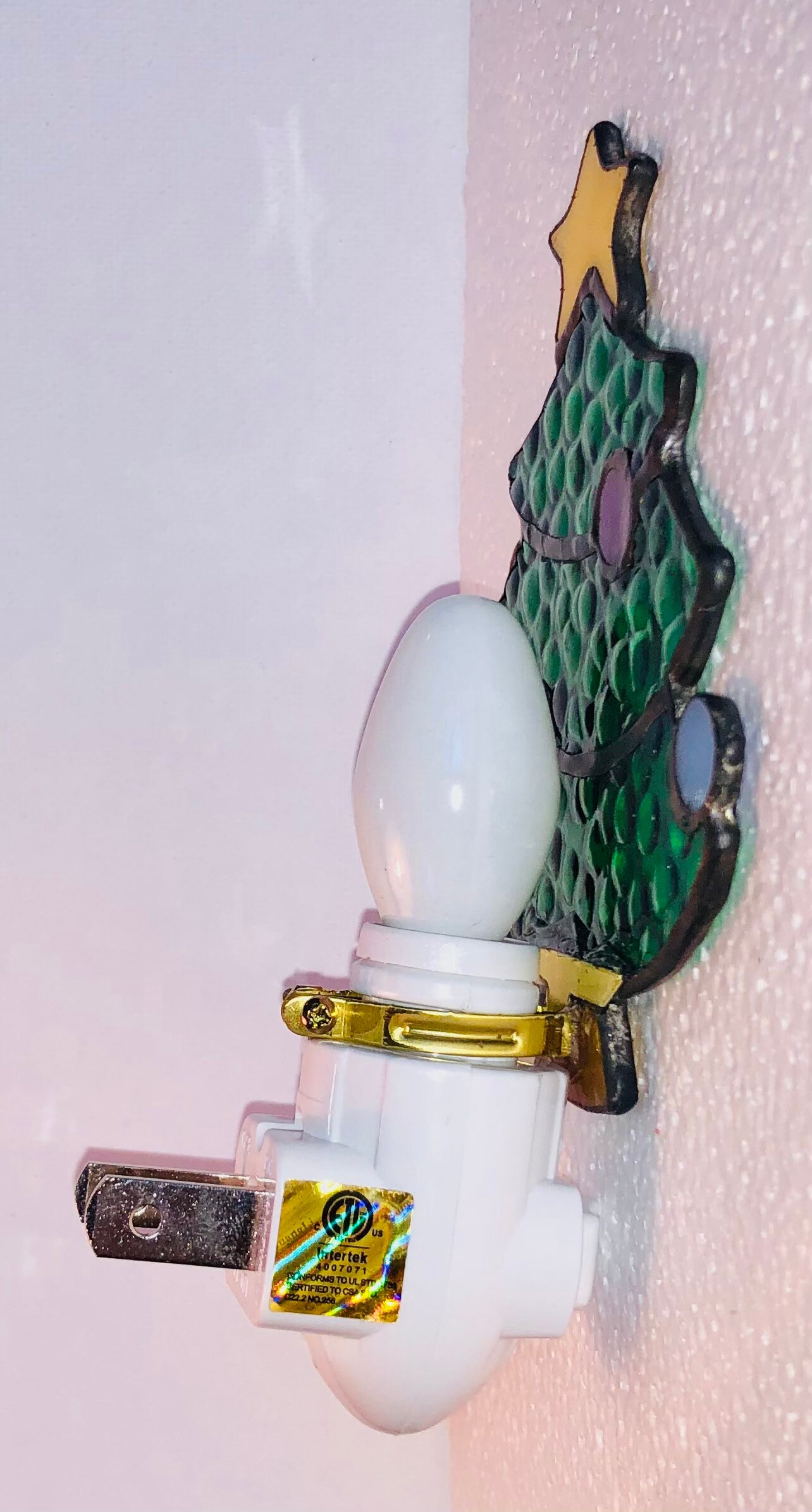 Christmas Tree Nightlight With Switch Control and Bulb - Etsy