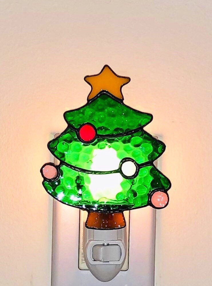 Christmas Tree Nightlight With Switch Control and Bulb - Etsy