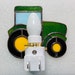 Tractor Stain Glass Night Light With Switch Control and Bulb - Etsy